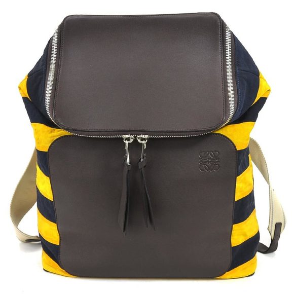 Loewe | Bags | Loewe Rucksack Backpack Anagram Goya Nylonleather Dark ...
